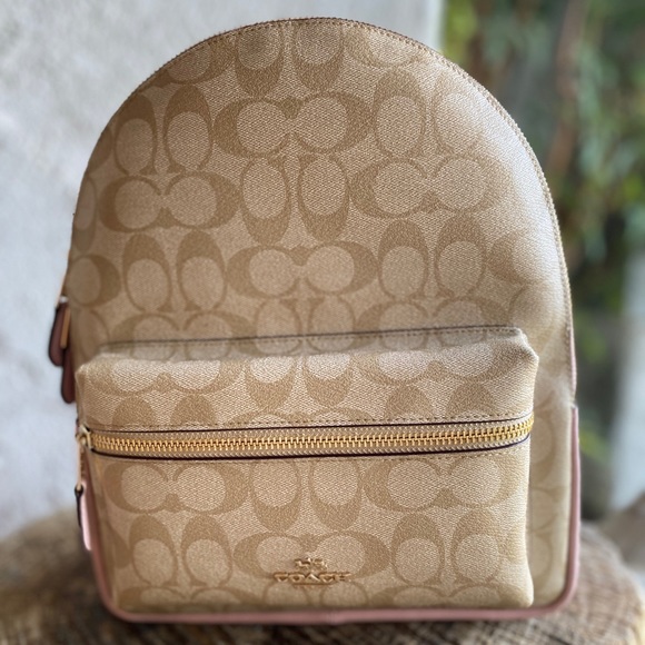 Coach | Bags | Mini Charlie Backpack In Signature Canvas | Poshmark